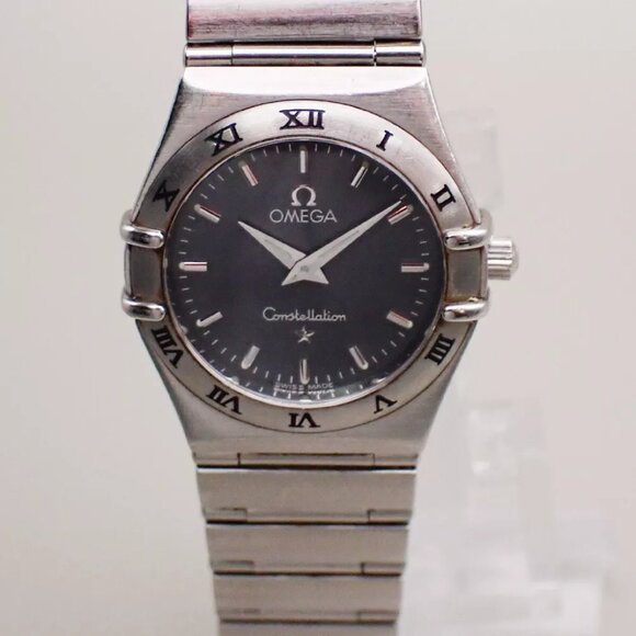 Omega | Accessories | Omega Logo Constellation 6552864 Ladies Wrist Watch 25mm St Quartz 2lc527 ...